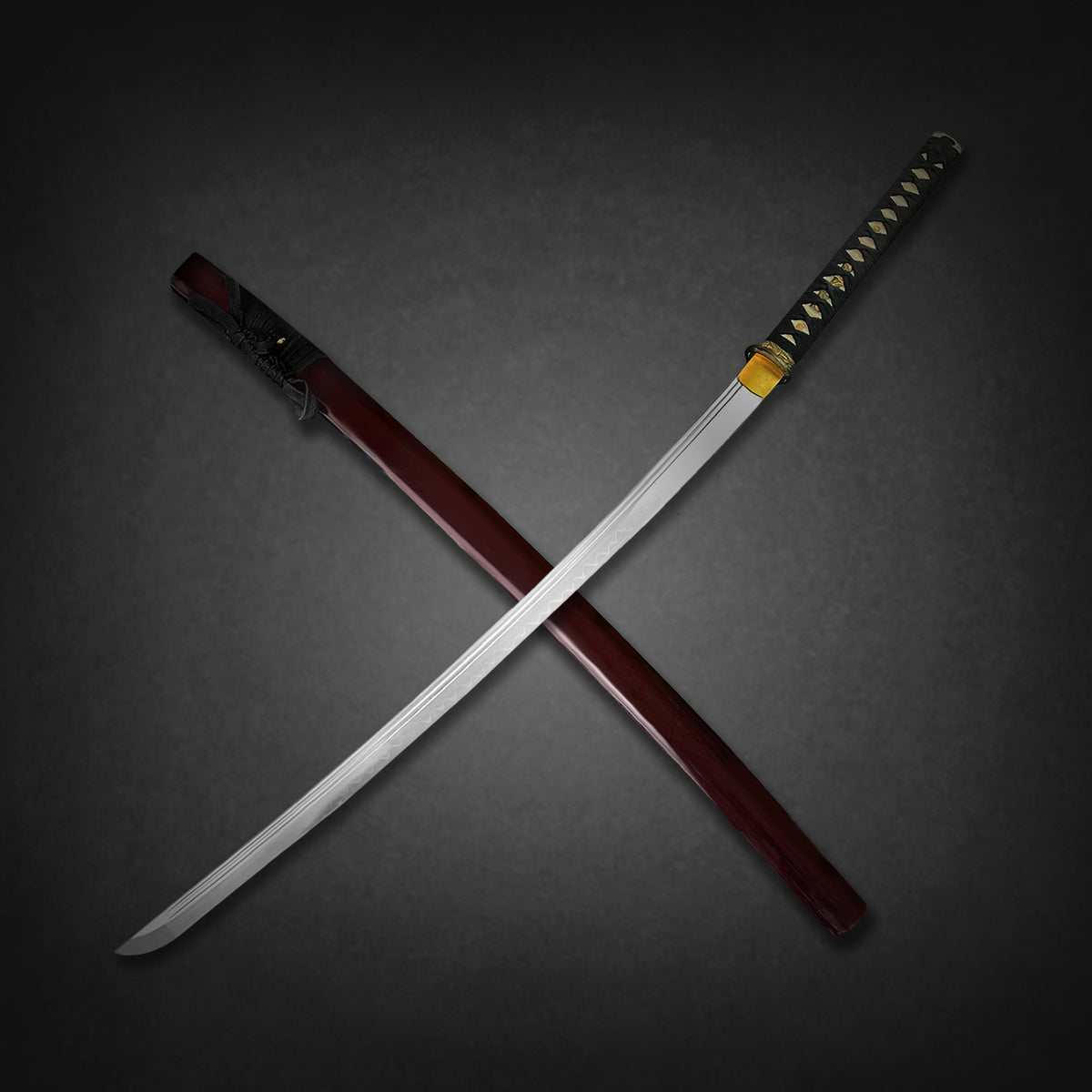 MUSASHI BAMBOO "FAST CUTTER" LIGHTWEIGHT KATANA BURGUNDY – Musashi Swords