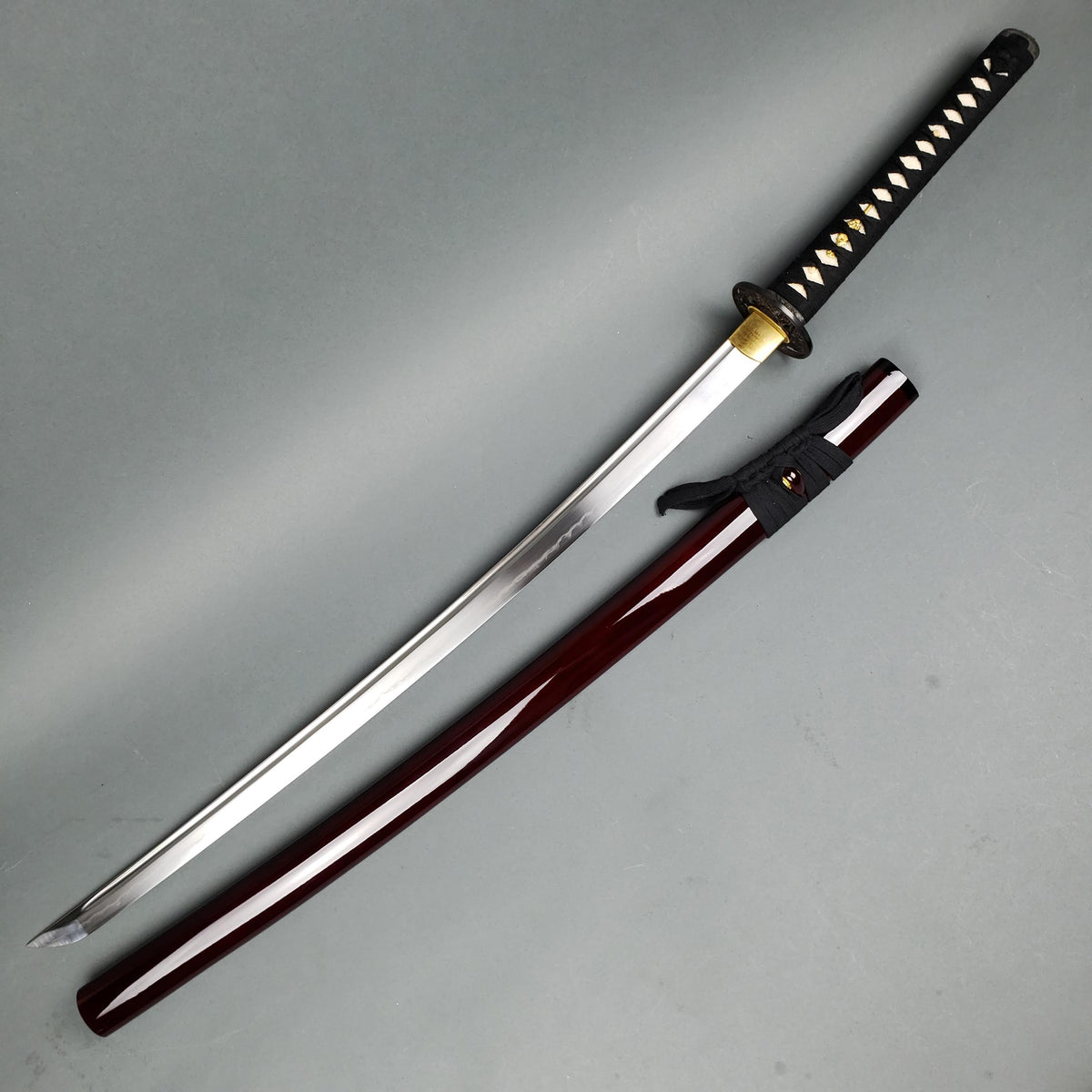 Musashi Red Ryu Katana - Authentic Samurai Sword – Musashi Swords