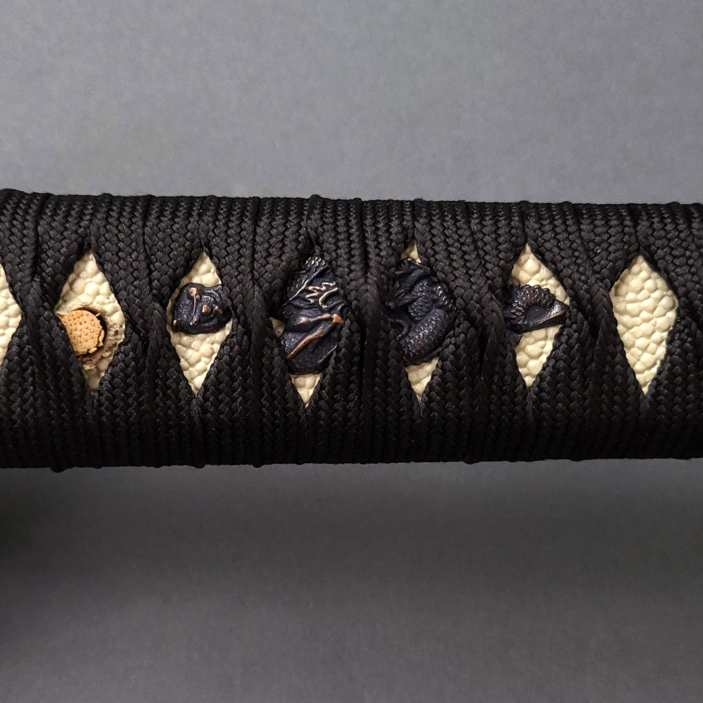 Musha "Tatsu-Maki" (Dragon Roll) Katana - Authentic Samurai Sword ...