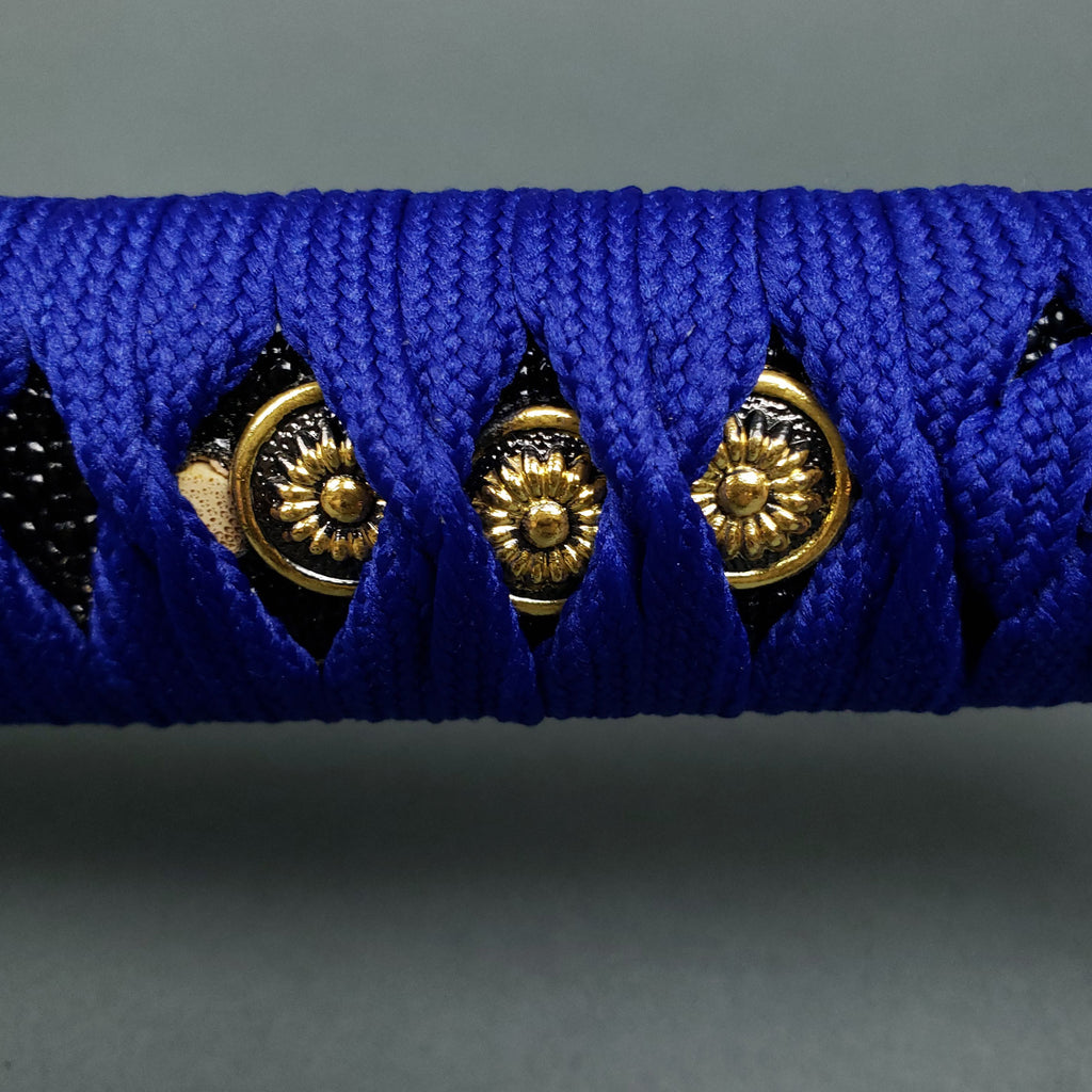 Musha Ceremonial Jintachi Katana (Blue) – Musashi Swords