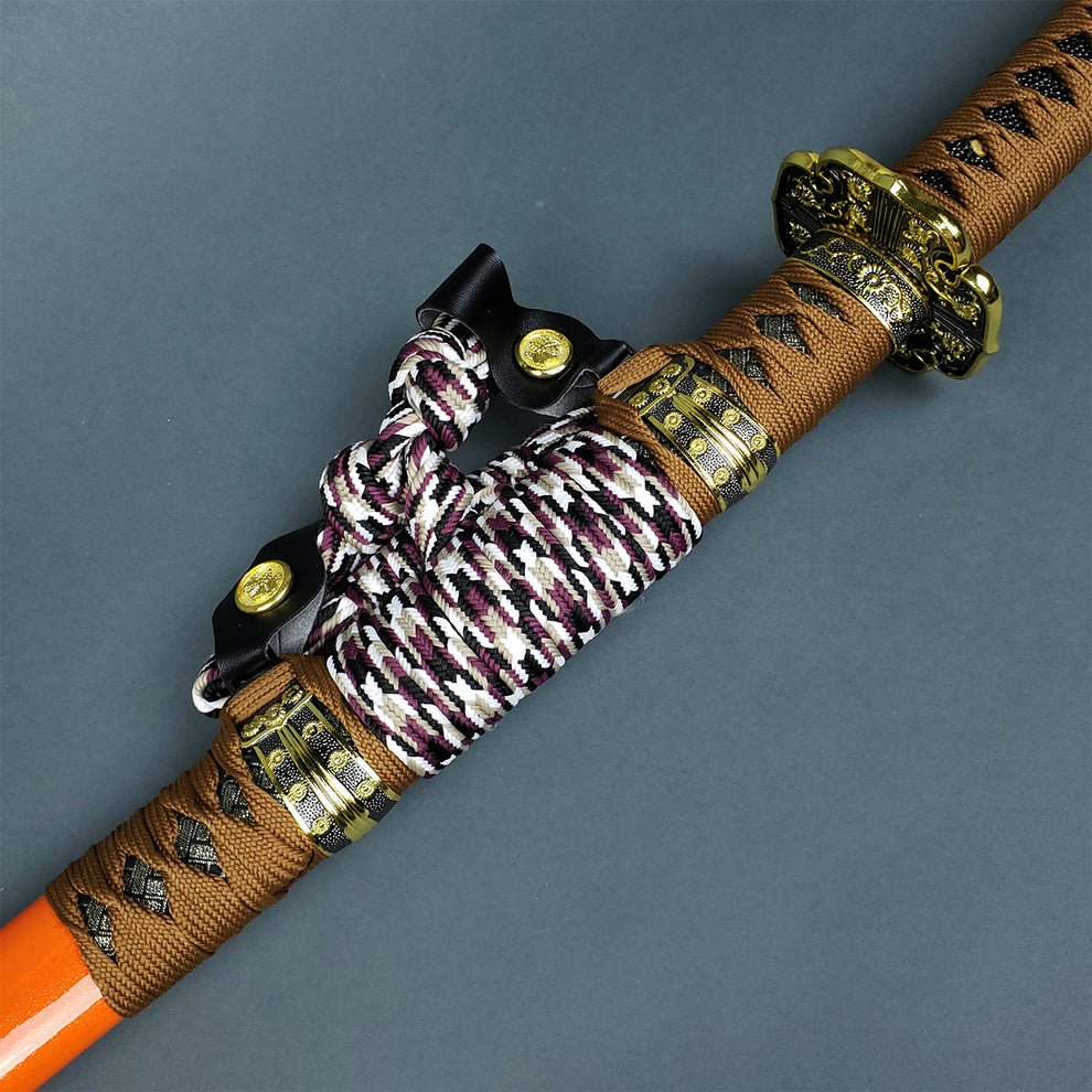 Order Musha Ceremonial Jintachi Katana for Sale - Gold - Musashi Swords