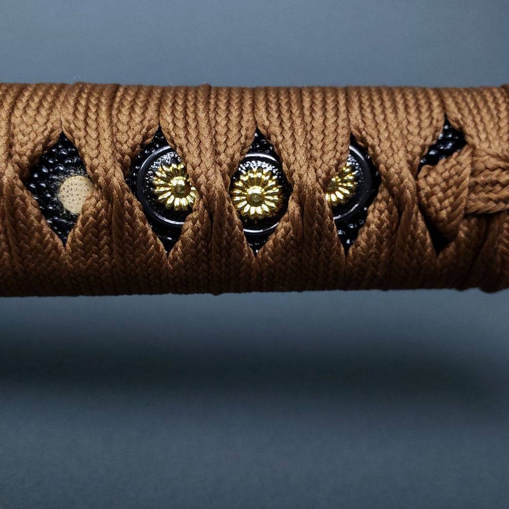 Order Musha Ceremonial Jintachi Katana for Sale - Gold - Musashi Swords