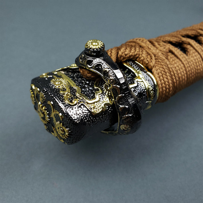 Order Musha Ceremonial Jintachi Katana for Sale - Gold - Musashi Swords